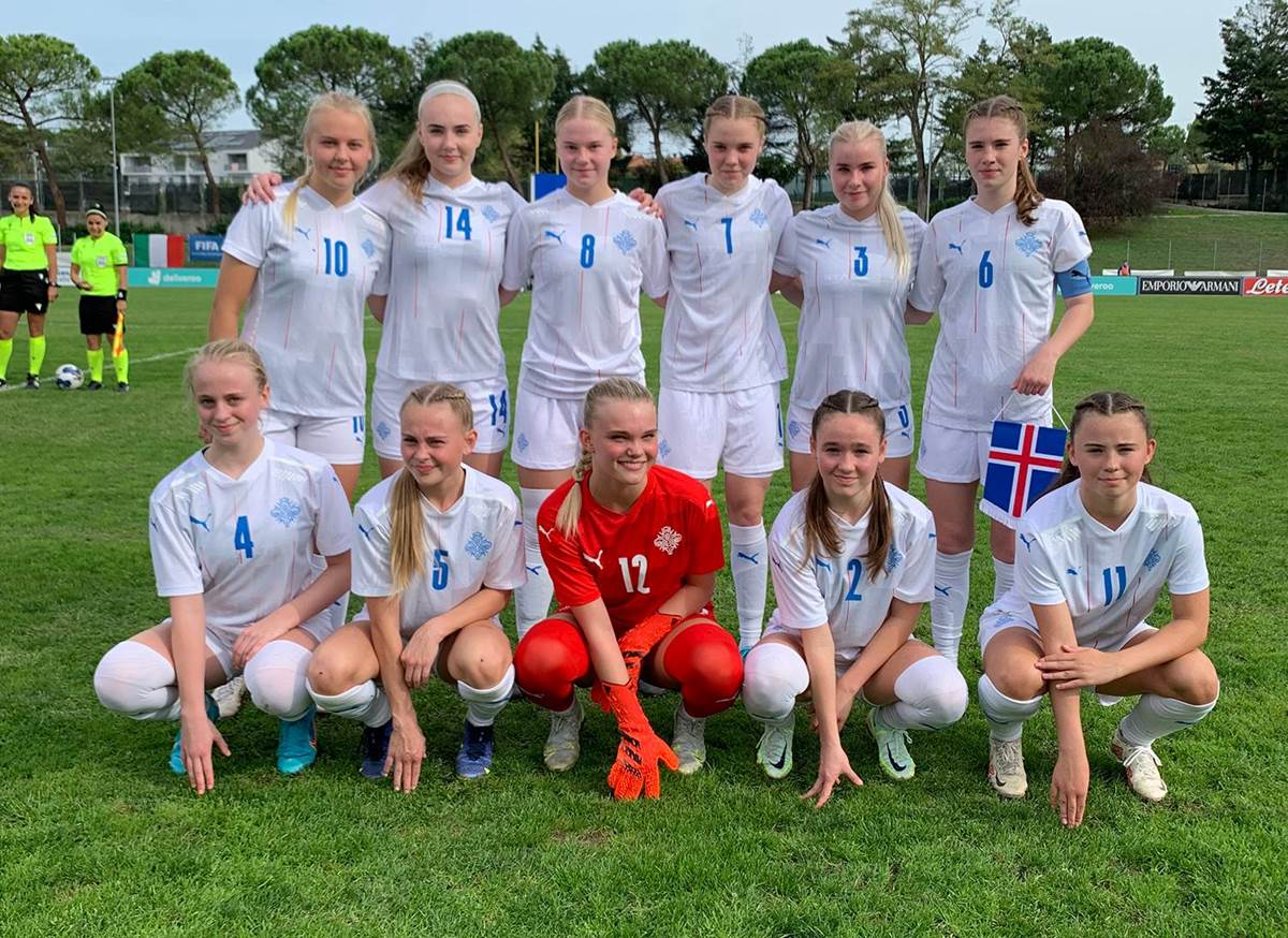 Sex Marka Jafntefli í Hörkuleik Hjá U17 Kvenna Knattspyrnusamband Íslands